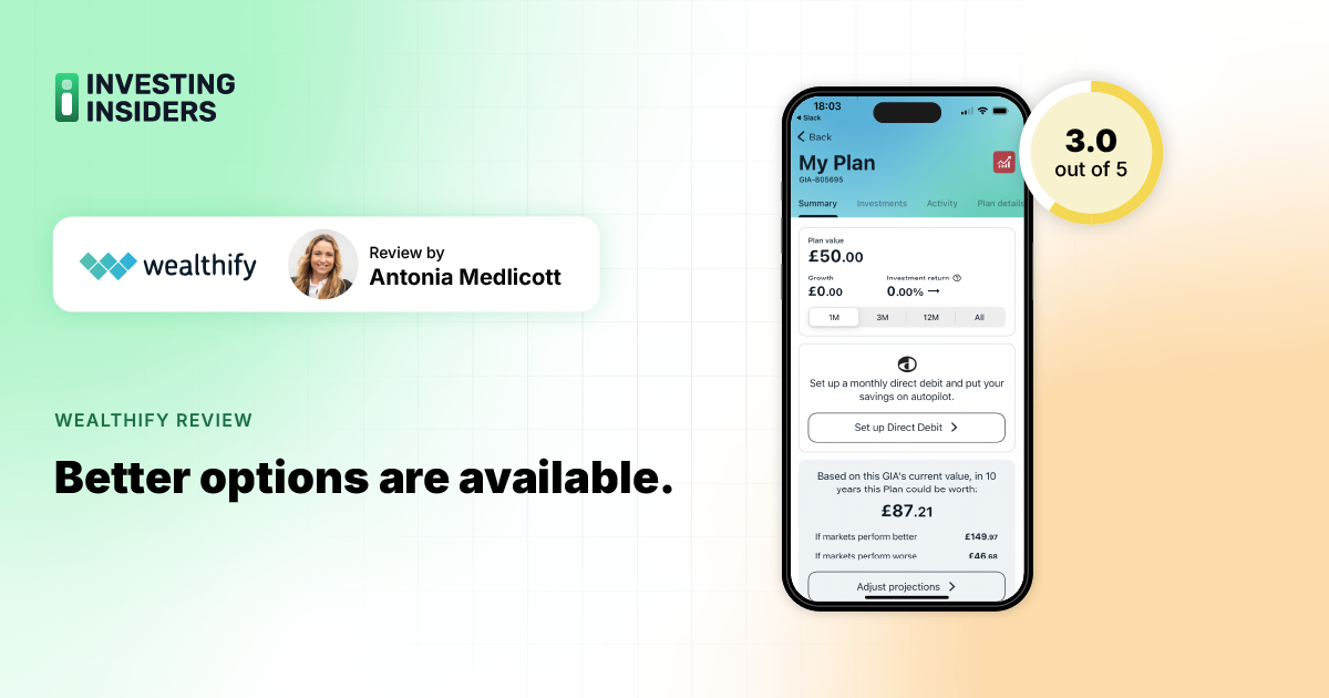 Wealthify Review: Better options are available - Investing Insiders
